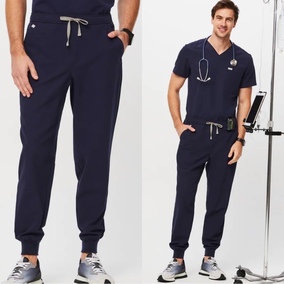Figs | Pants | Figs Tansen Jogger Scrub Pants Navy Blue Medium | Poshmark